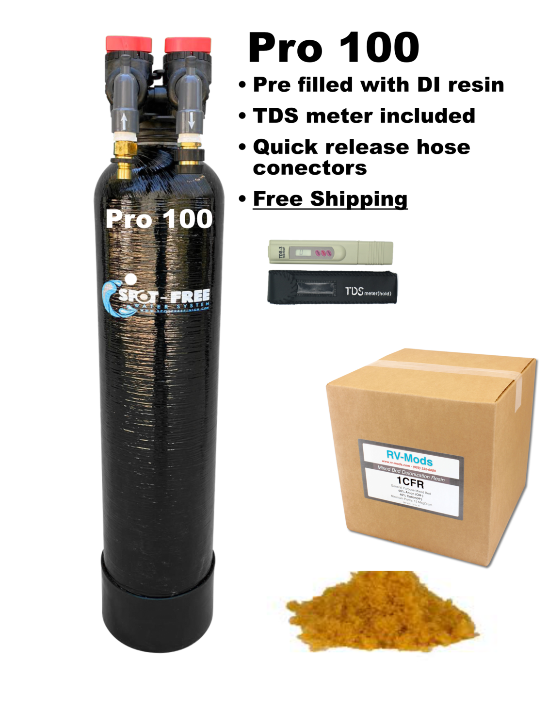 The DI product range - professional spotless water system